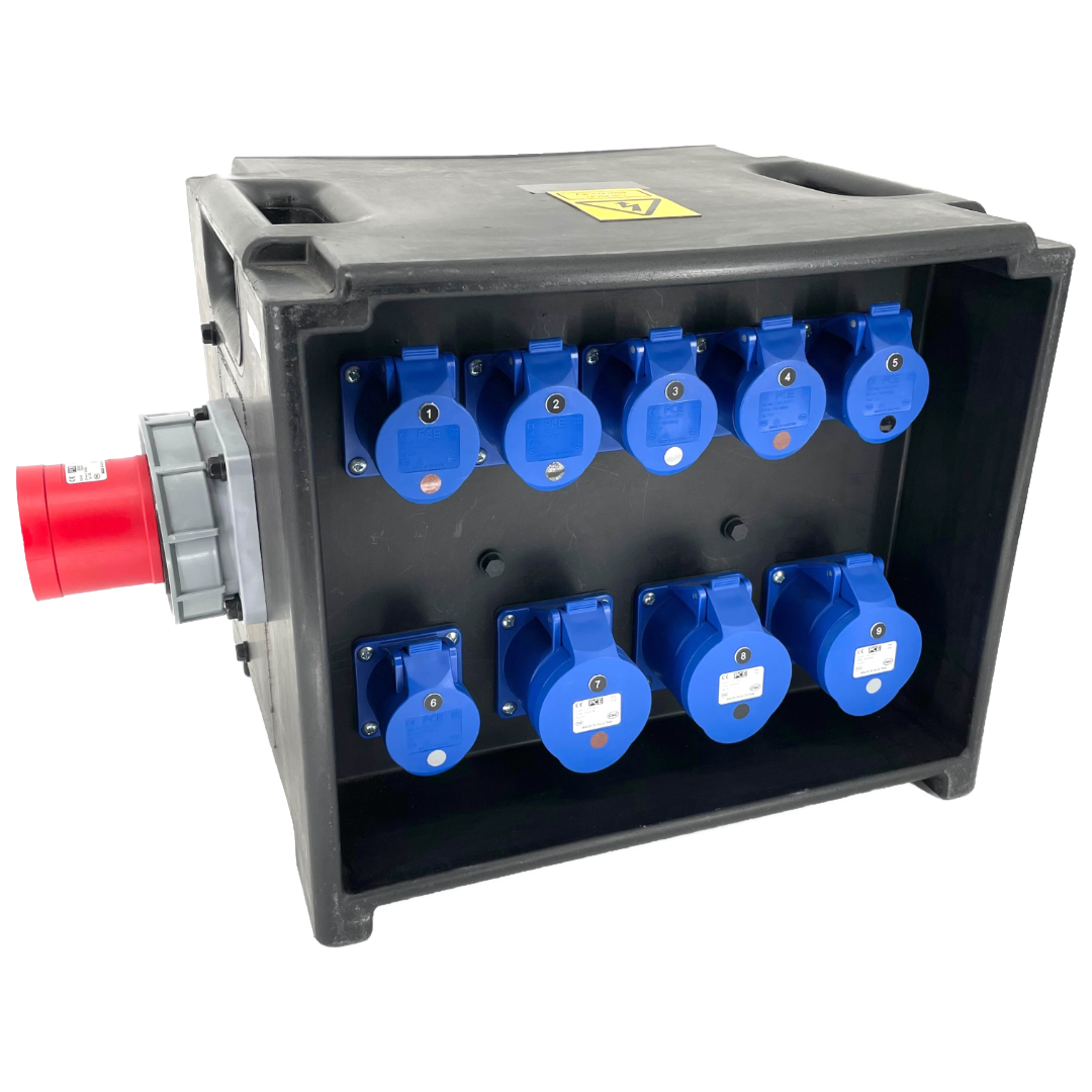 63A Power Distribution Boards | 230V Single Phase or 400V Three Phase ...