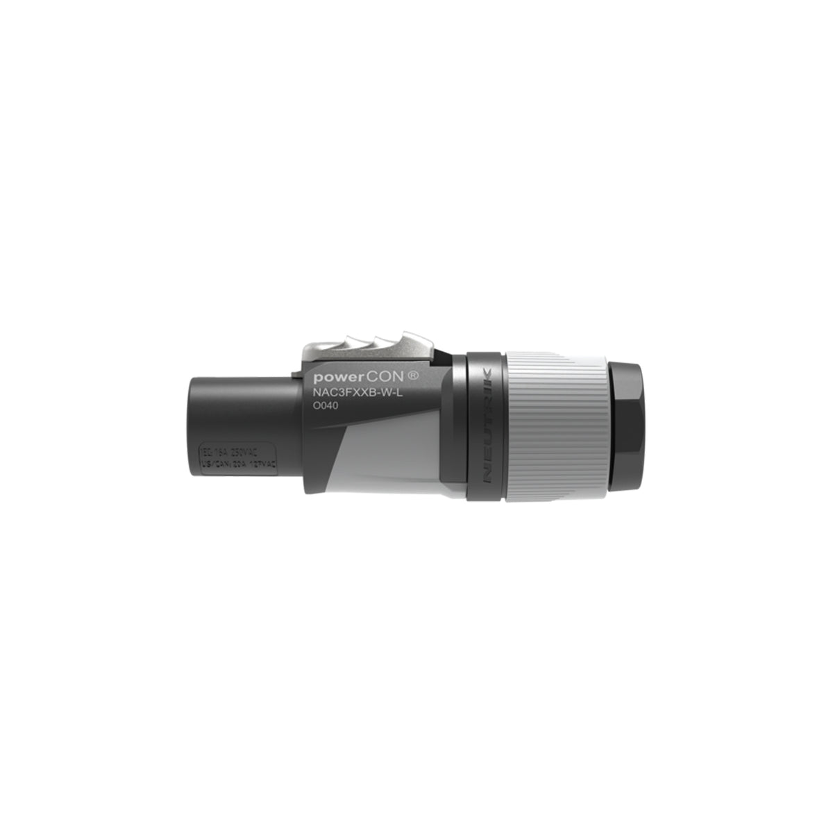 Neutrik powerCON Grey Female Connector – Cinemattag LX