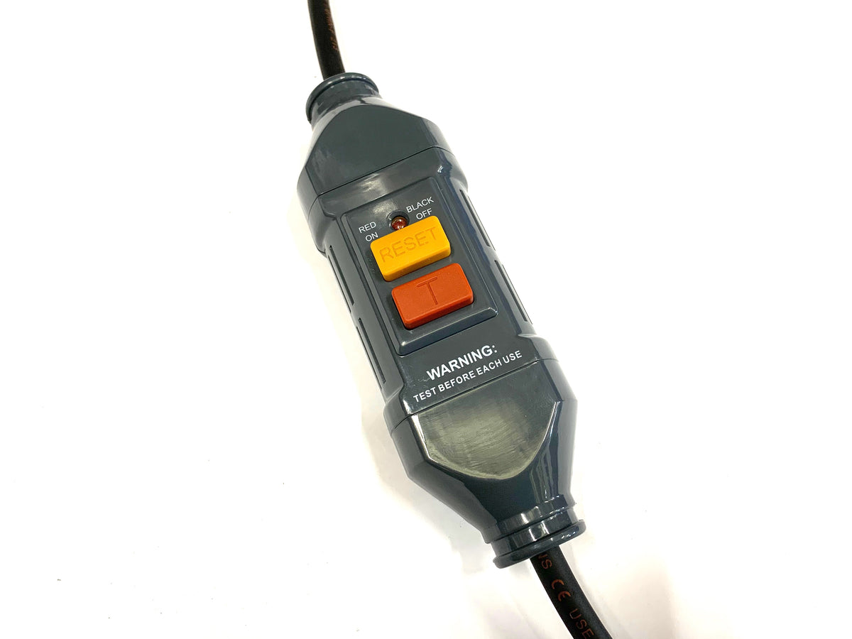 16A Plug to Inline RCD to 16A 240V Socket IP44 Adaptor Lead with Heavy ...