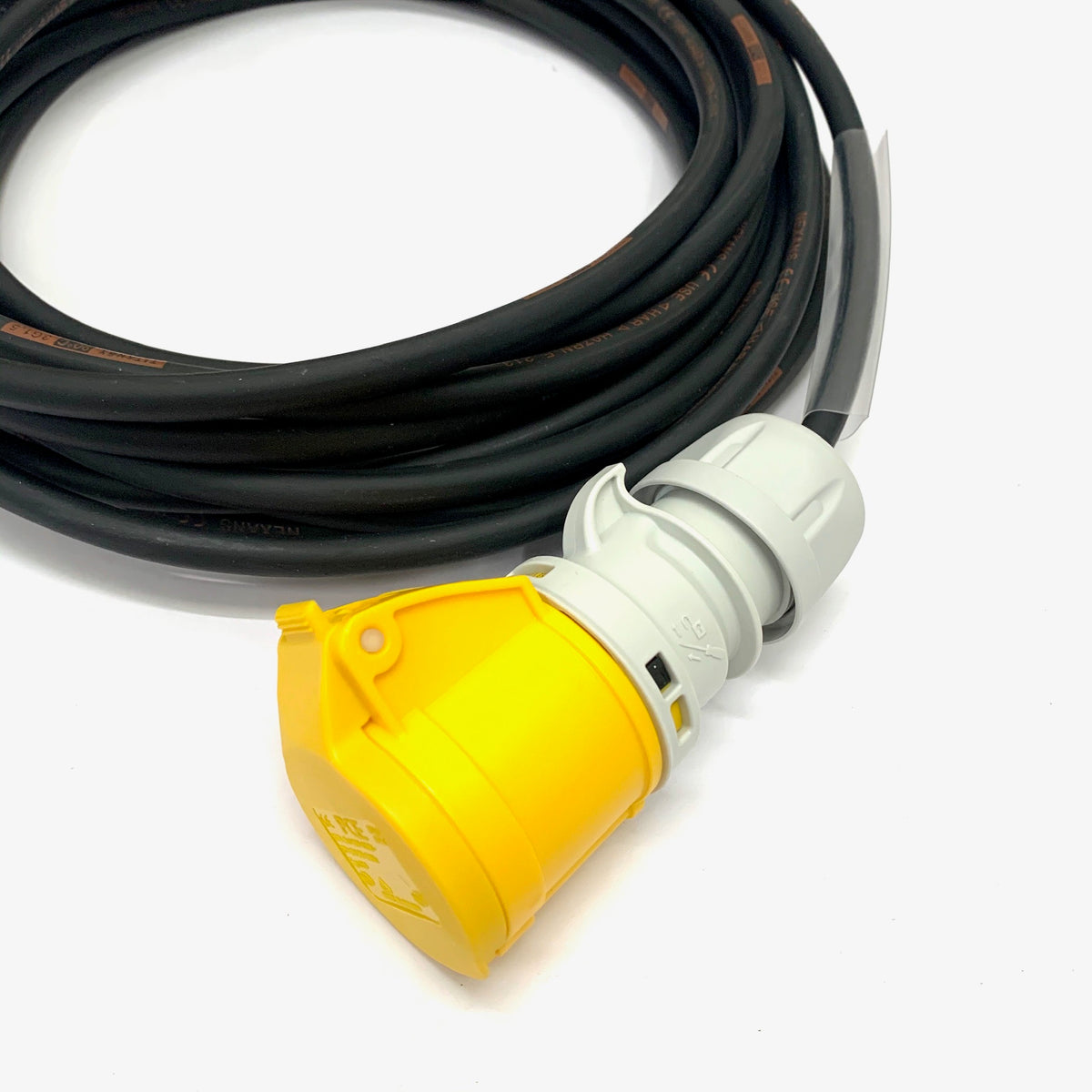 16A 110V IP44 Heavy Duty Extension Lead with H07RN-F Rubber Cable ...