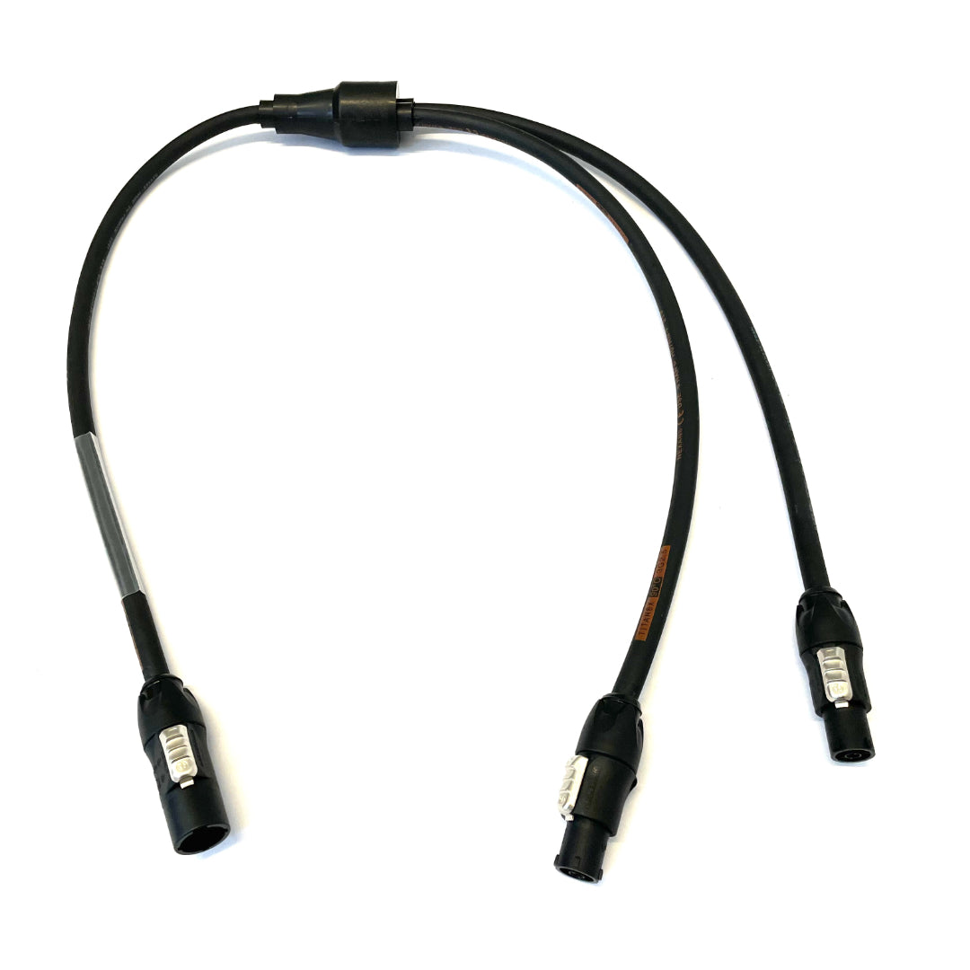 Neutrik powerCON TRUE1 2 Way Soft Y Splitter H07RN-F Adaptor Cable ...